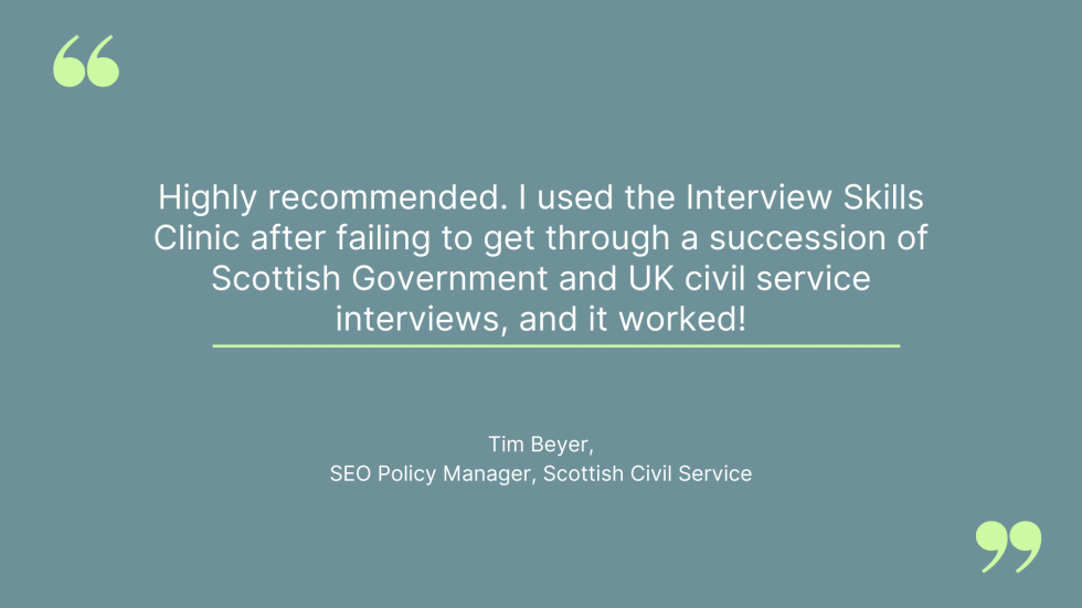 Applying To The Civil Service | Interview Skills Clinic