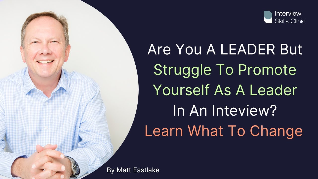 How to Present Yourself as a Leader in Interviews | 8 Steps Executive ...